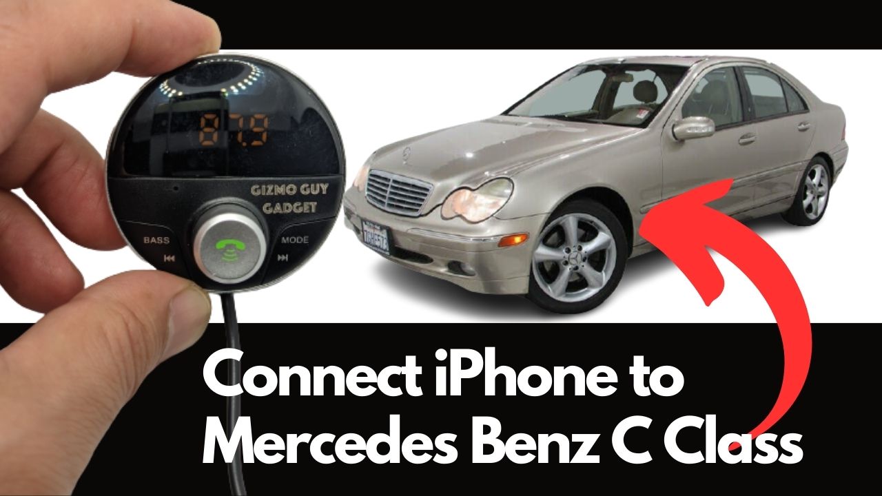 How To Connect IPhone To Mercedes Benz C Class Factory Radio