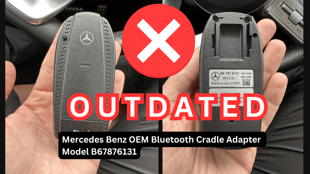 Finally! Classic Mercedes Bluetooth Dongle Replacement - Gizmo Guy Gadgets